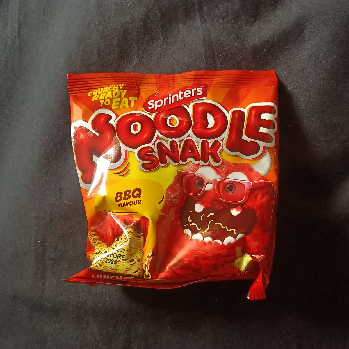 Noodle Snak BBQ Flavour from Sprinters - Vegan Product Reviews ...