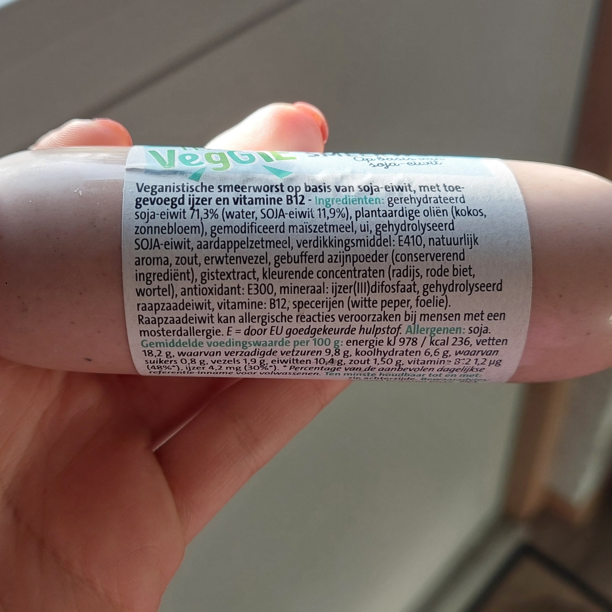 Veganistische smeerworst from Jumbo (Supermarkten) - Vegan Product ...