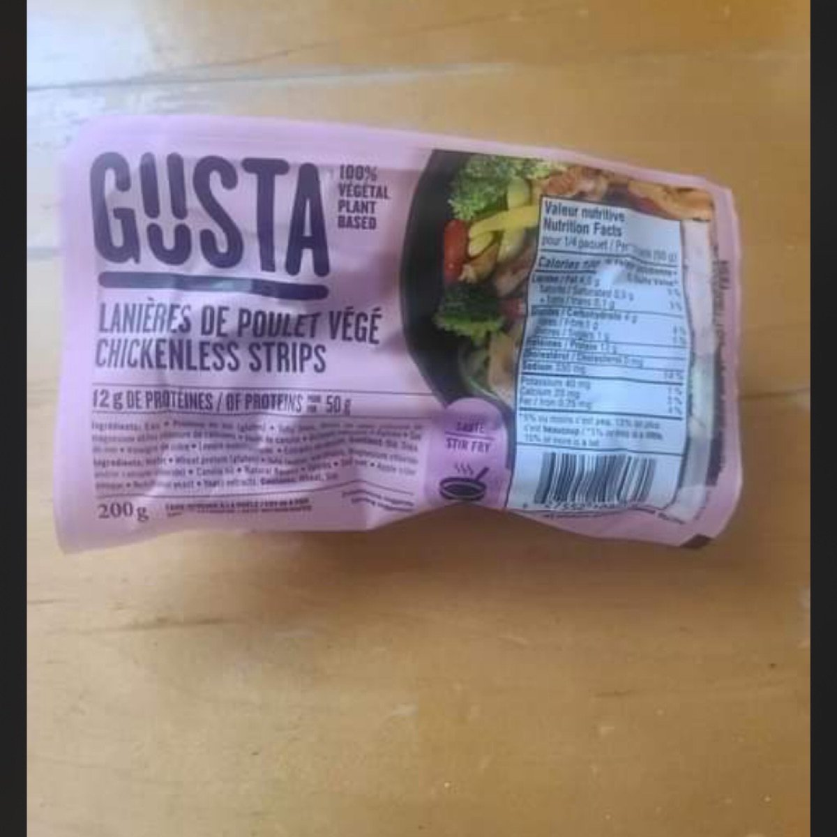Chickenless strips from Gusta - Vegan Product Reviews & Ratings | abillion