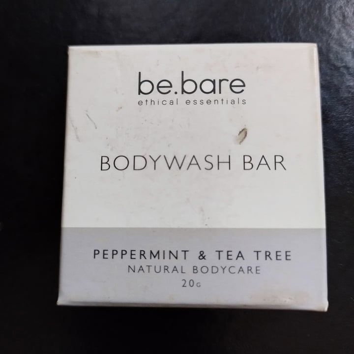 Be.Bare peppermint & tea tree bodywash bar Review | abillion