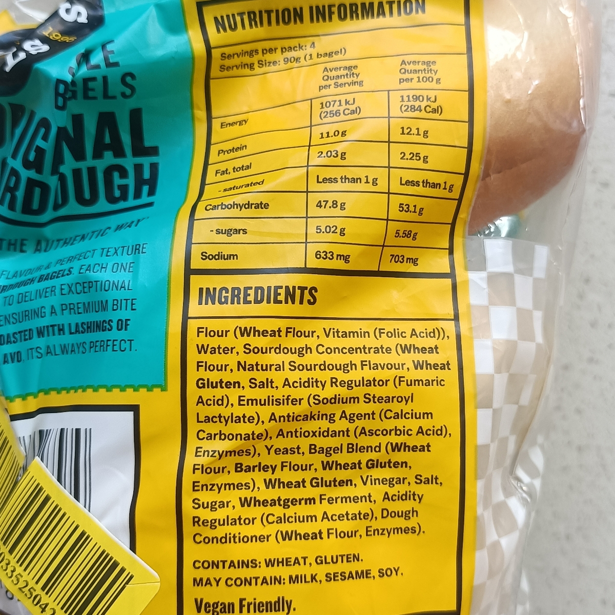 Original Sourdough Bagels from Abe’s Bagels - Vegan Product Reviews ...