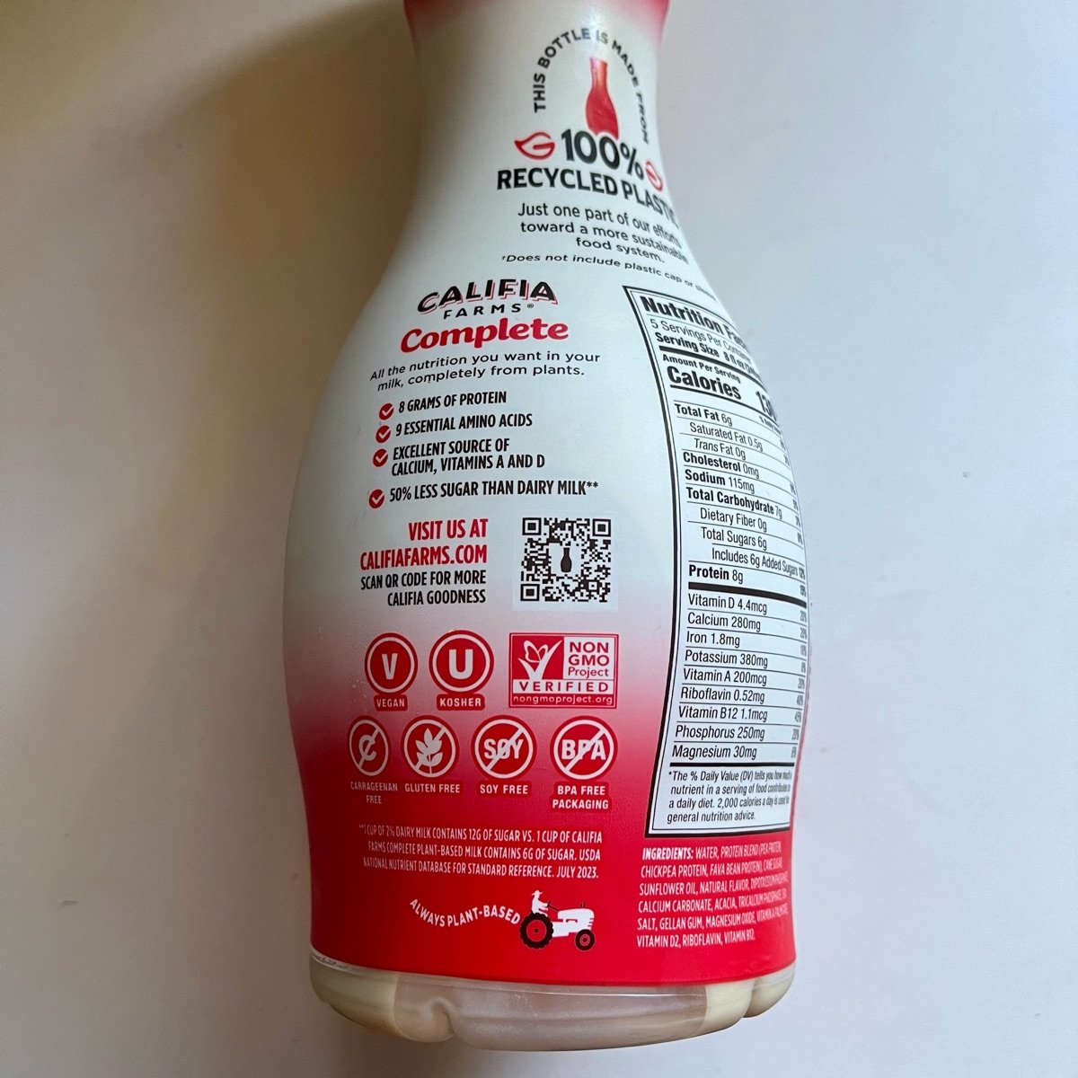 Complete Plant-Based Milk from Califia Farms - Vegan Product Reviews ...