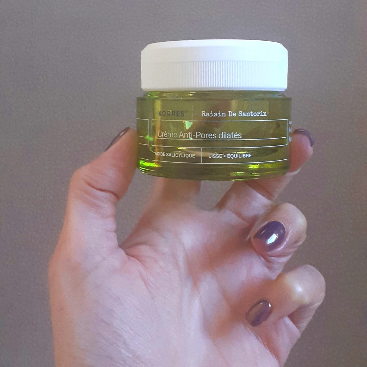 Santorini Grape Poreless Skin Cream from Korres - Vegan Product Reviews ...