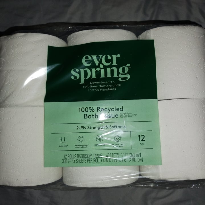 ever spring by Target 100% Recycled Bath Tissue Review | abillion