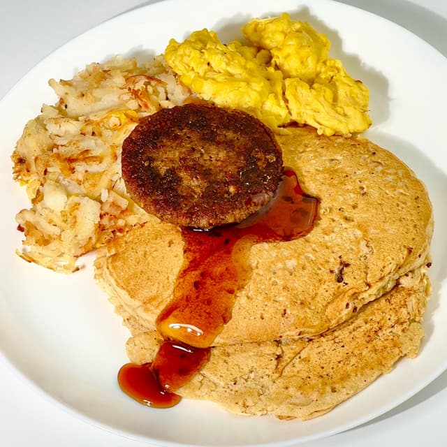 American Pancake Combo at Cooper’s Soup & Sandos - Review by @pdxveg ...