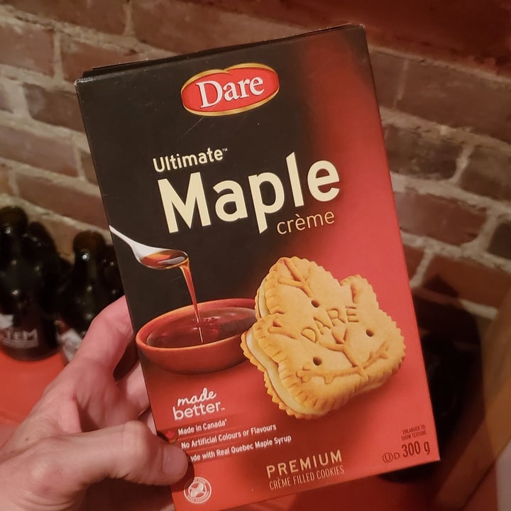 Dare Biscuits Crème à l'érable Review | abillion