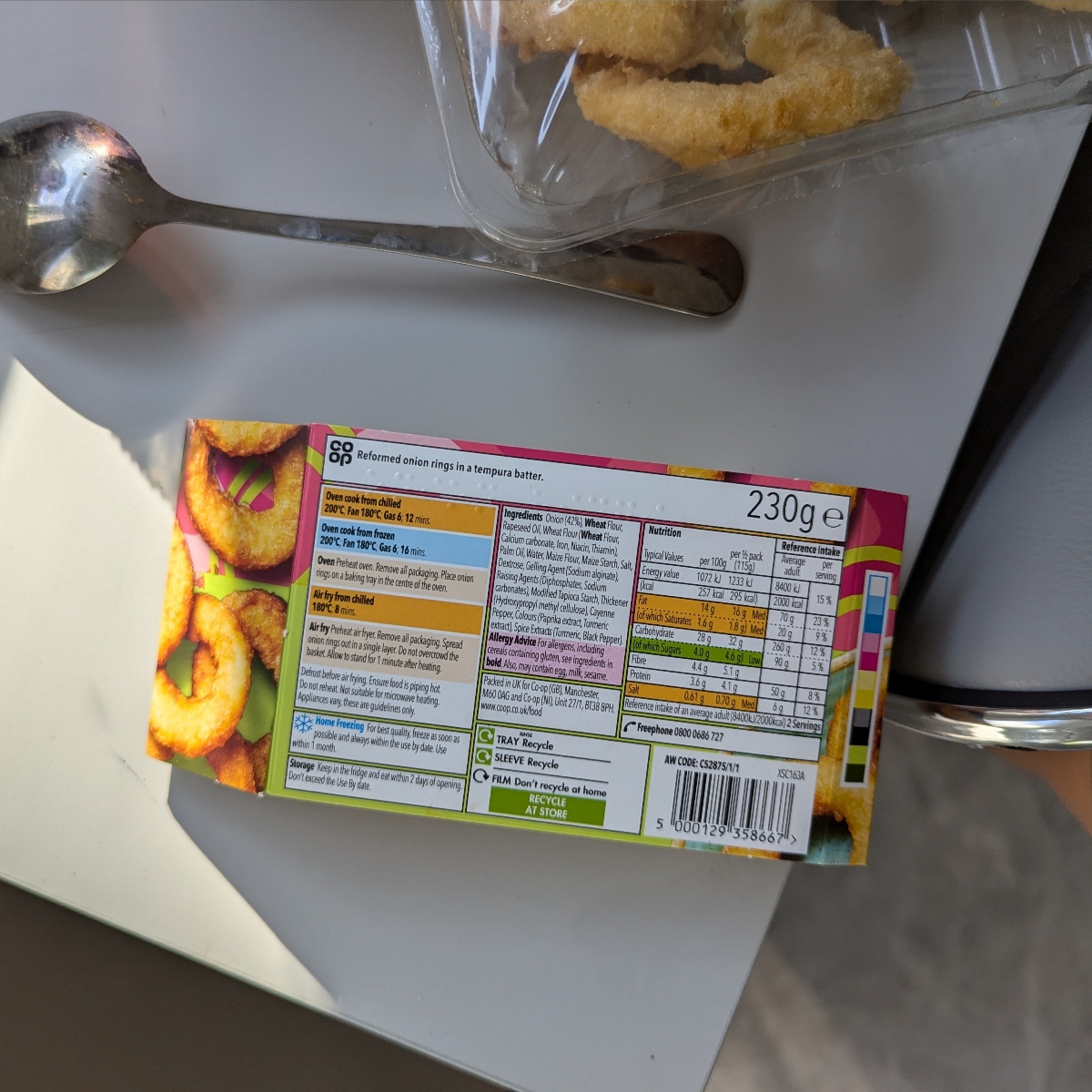 Crispy Onion Rings in a Seasoned Batter from Coop - Vegan Product ...