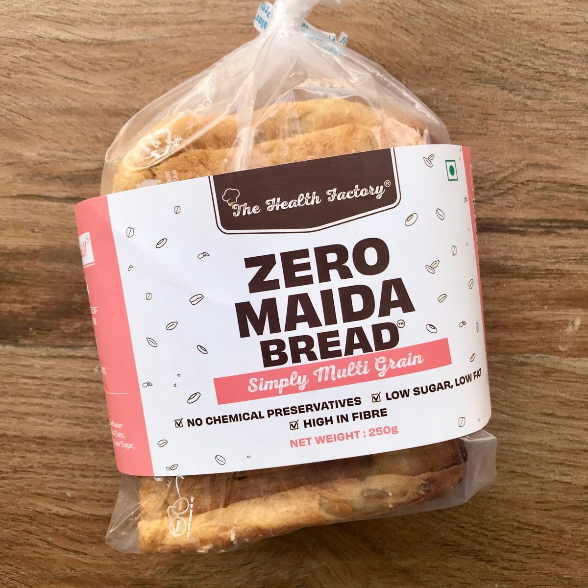 Zero Maida Bread (Simply Multi Grain) from The Health Factory - Vegan ...