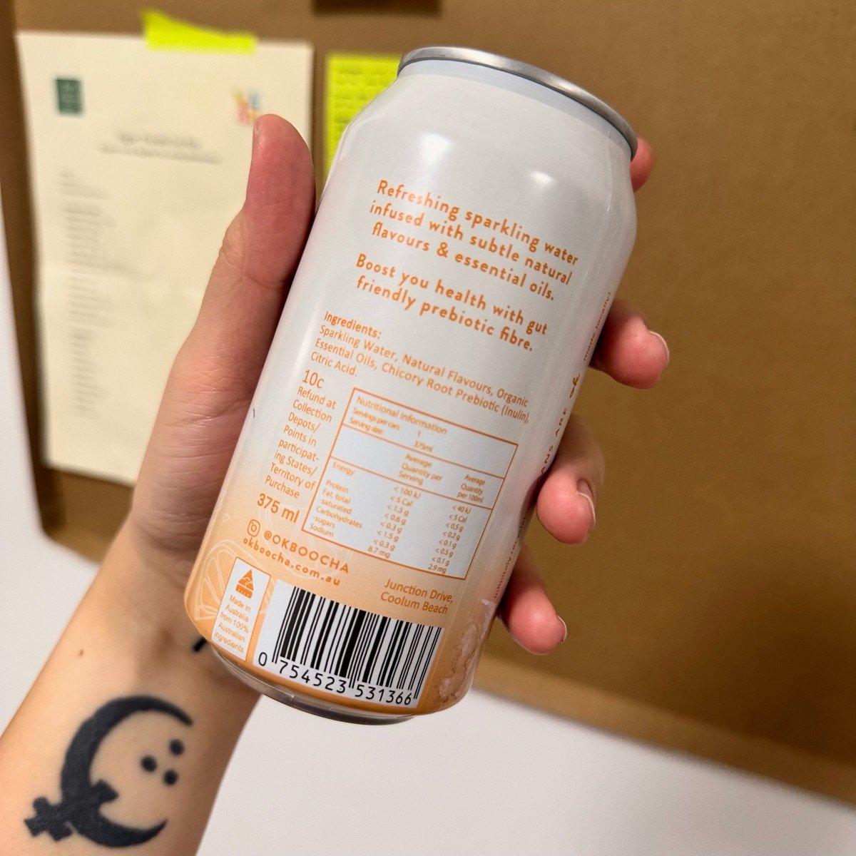 Mandarin Citrus Sparkling Water + Rosemary Essential Oil from Ok Boocha ...