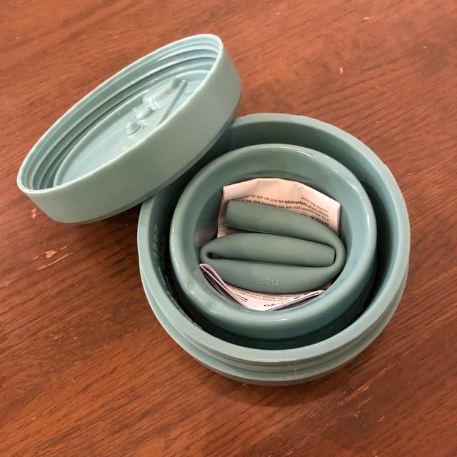 Collapsible Tumbler 16 Oz from Stojo - Vegan Product Reviews & Ratings ...