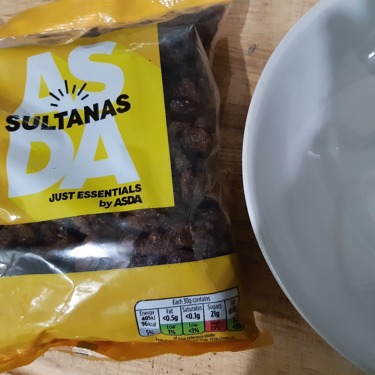 saltanas from ASDA - Vegan Product Reviews & Ratings | abillion