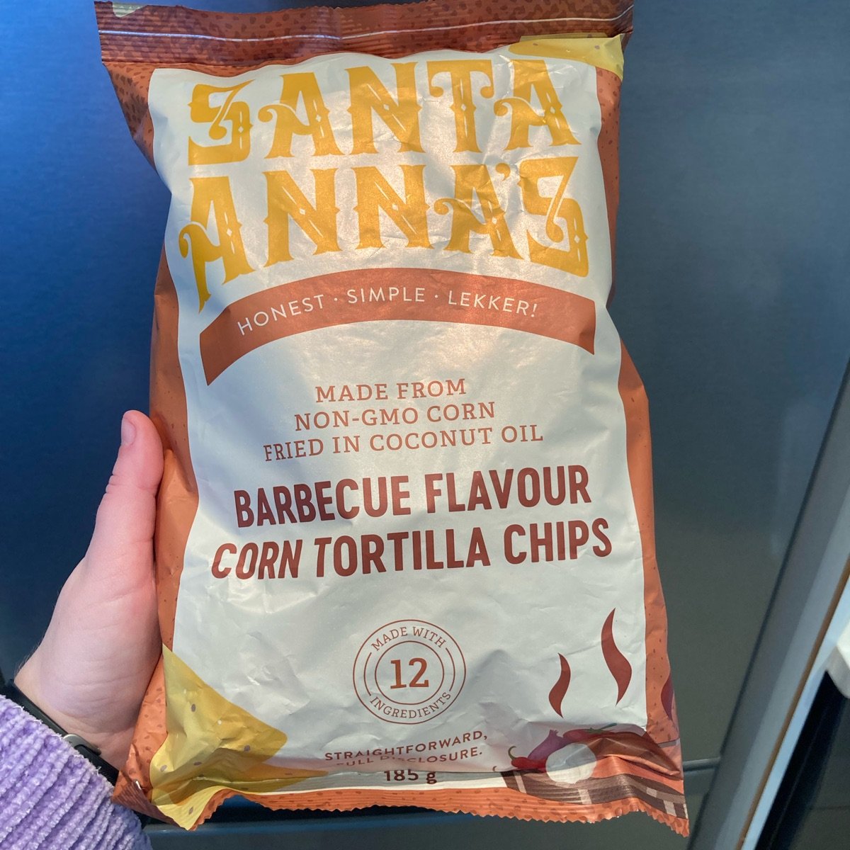 Santa Anna’s - Barbecue Flavour Corn Tortilla Chips Review | abillion