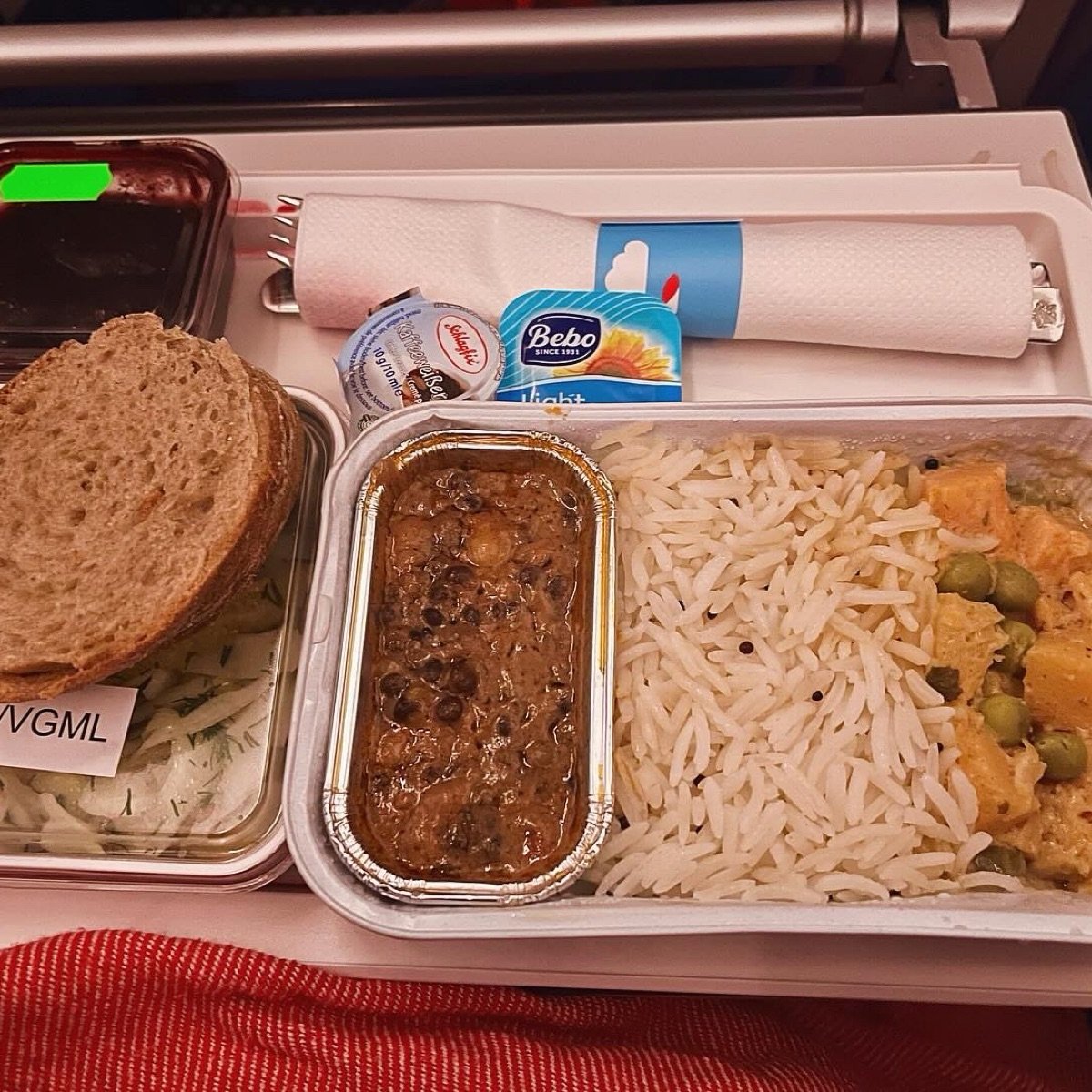 In-flight meal from Edelweiss Air - Vegan Product Reviews & Ratings ...