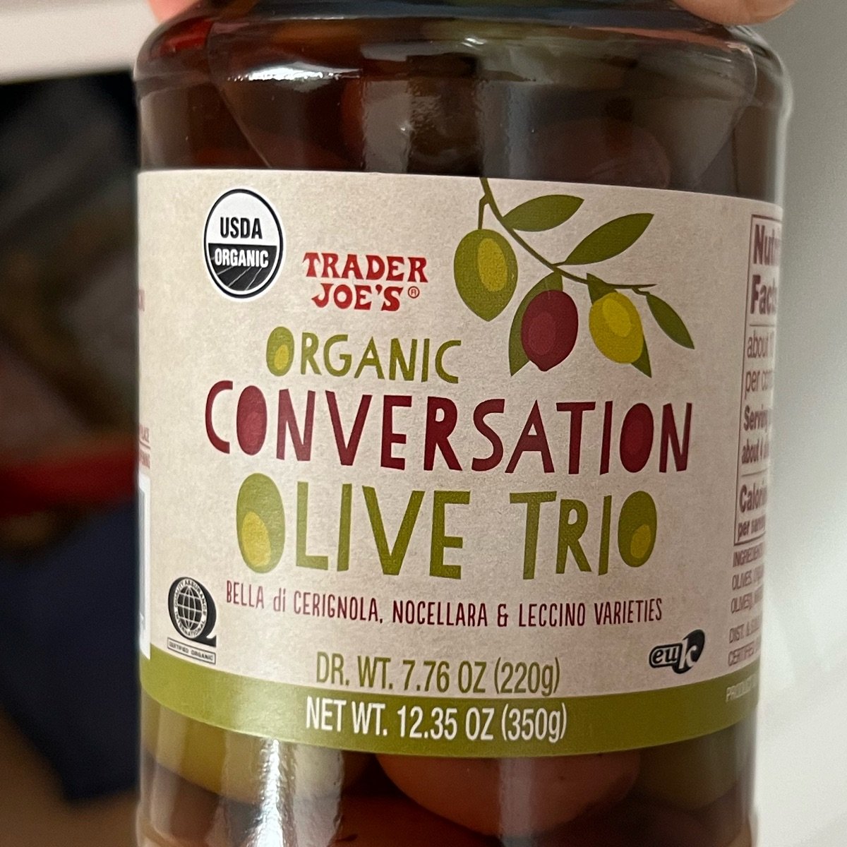 conversation olive trio from Trader Joe's - Vegan Product Reviews ...