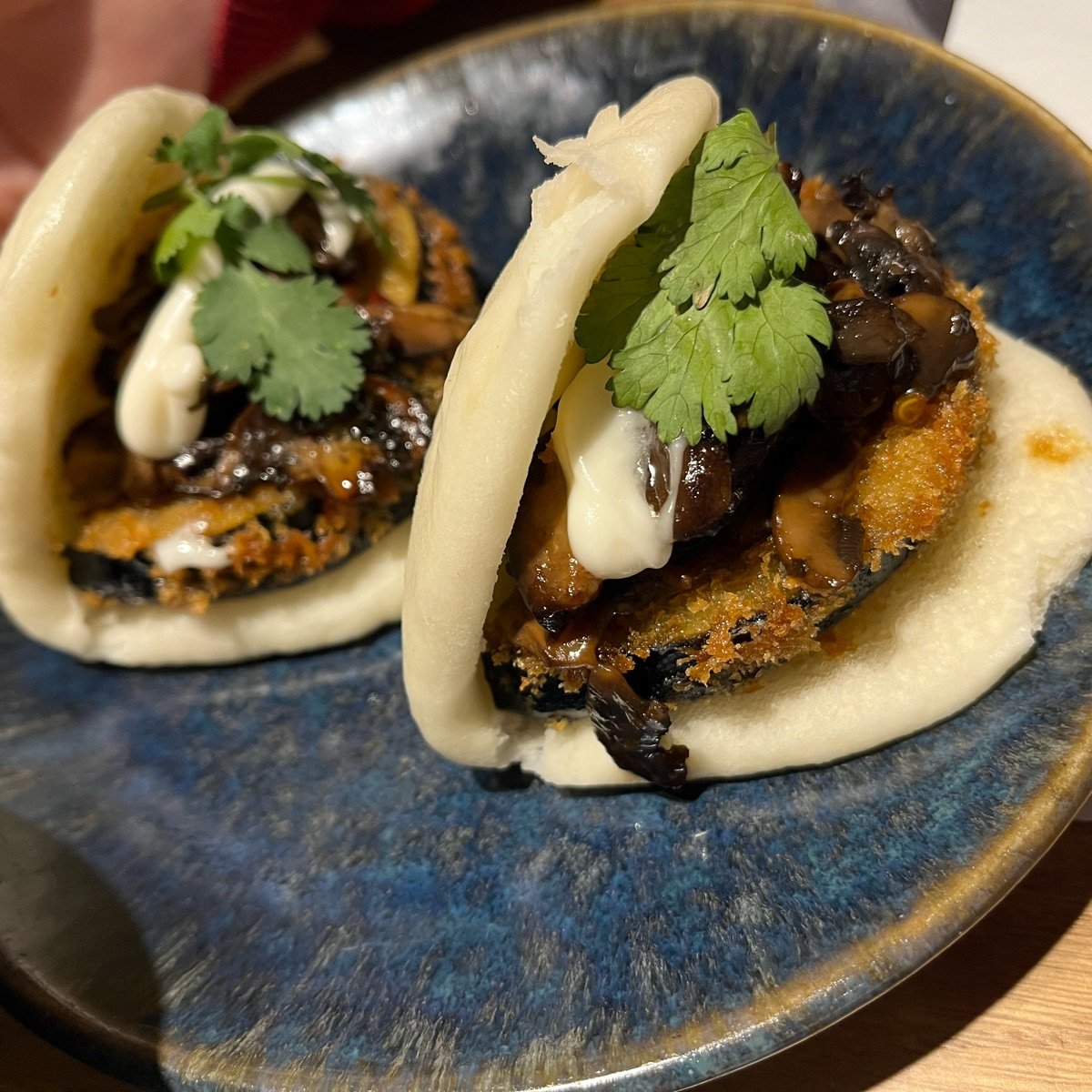 Mixed Mushroom Hirata Buns at wagamama edinburgh st andrew square ...