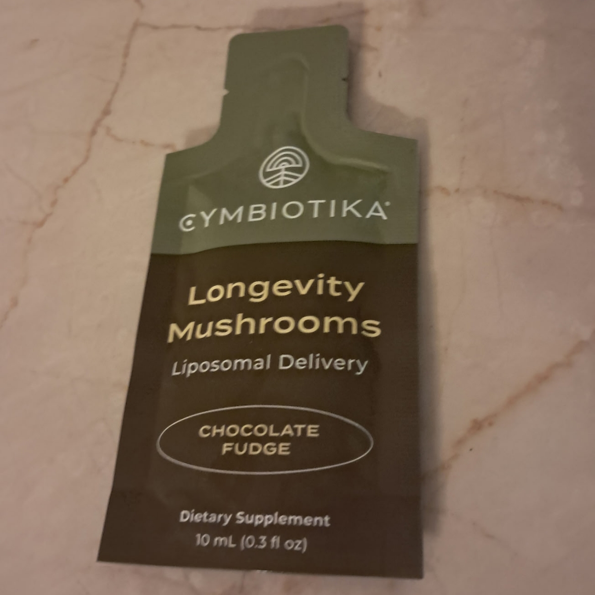 Organic longevity mushrooms chocolate fudge syrup from Cymbiotika ...