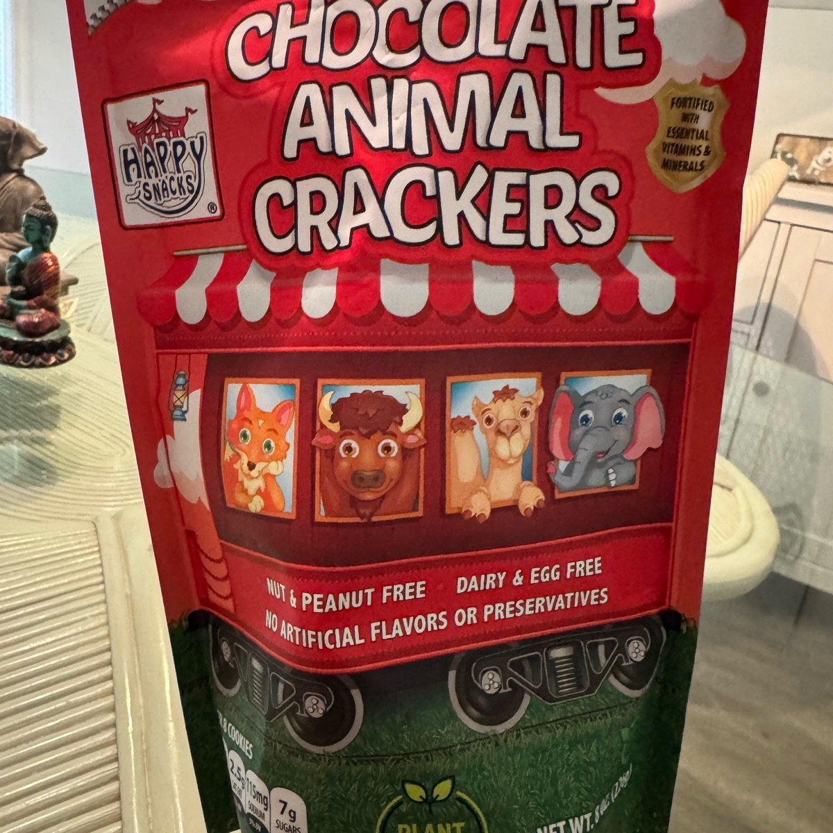 Chocolate Animal Crackers at Happy Snacks - Review by @onehungryvegan ...