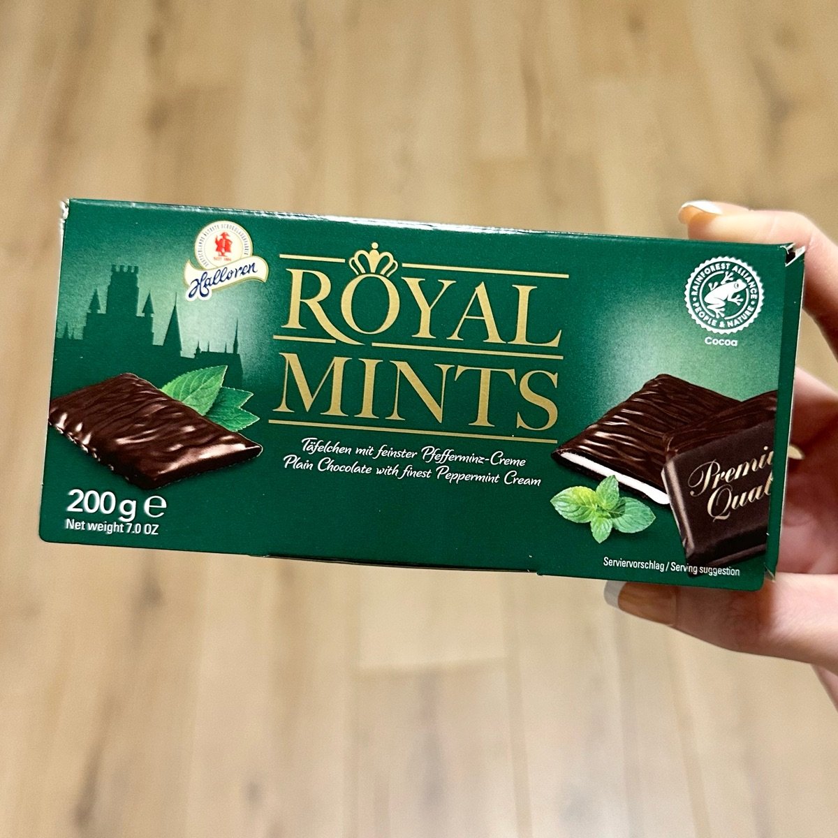 Royal mints from Halloren - Vegan Product Reviews & Ratings | abillion