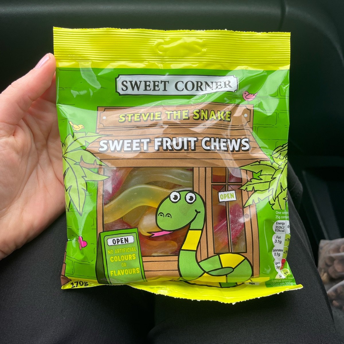 Sweet corner - Stevie the Snake Sweet Fruit Chews Review | abillion