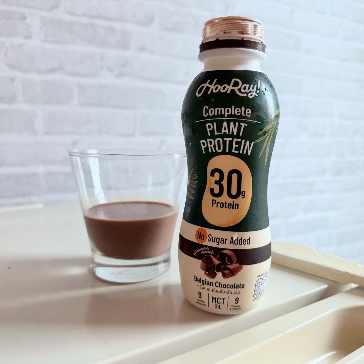 Complete Plant Protein Belgian Chocolate Drink from Hooray - Vegan ...