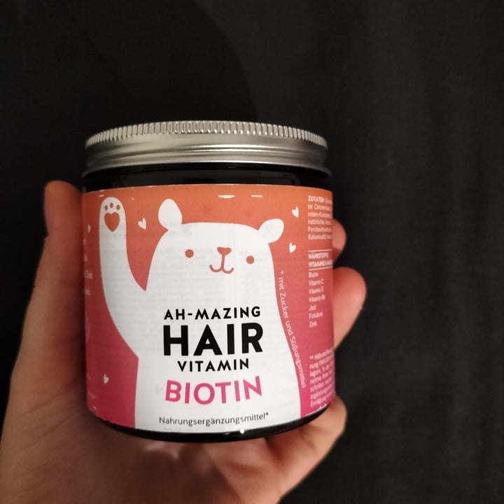 Bears with Benefits Ah-mazing Hair Vitamins Biotin Review | abillion