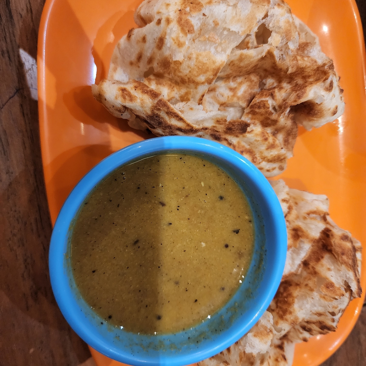 Roti Prata with Dal at Roti Shop - Review by @teamaldous | abillion