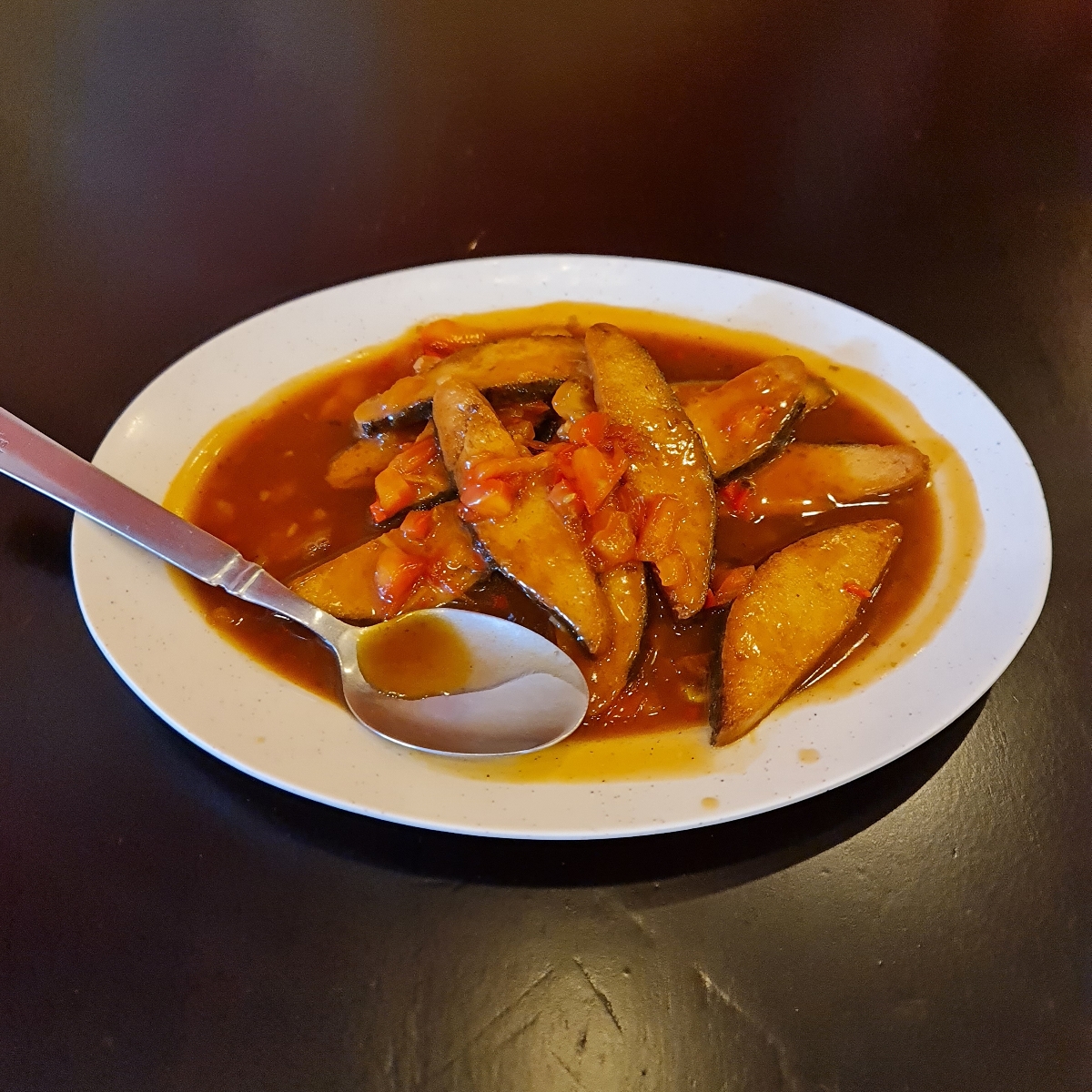 Asam Fish at The Legend Vegetarian Cafe - Vegan Dish Reviews & Ratings ...