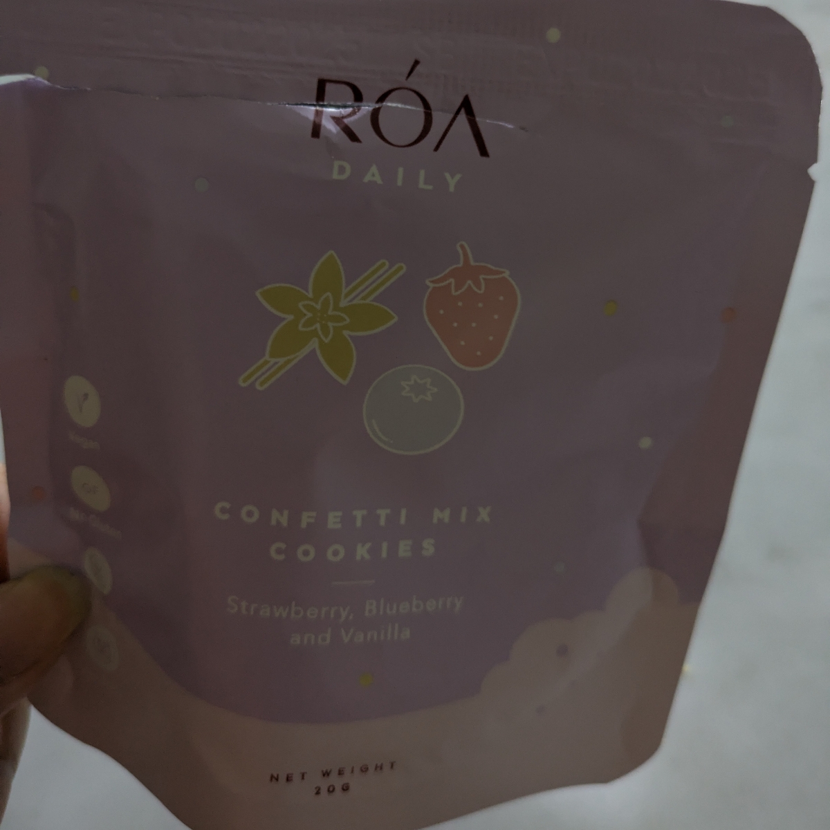Confetti Mix Cookies from Róa - Vegan Product Reviews & Ratings | abillion