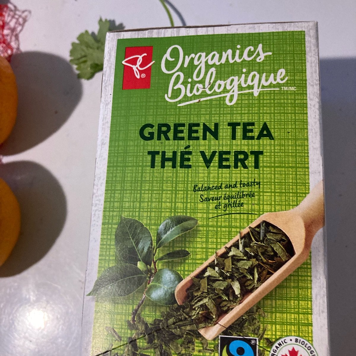 green organic tea from Le choix du président - Vegan Product Reviews ...