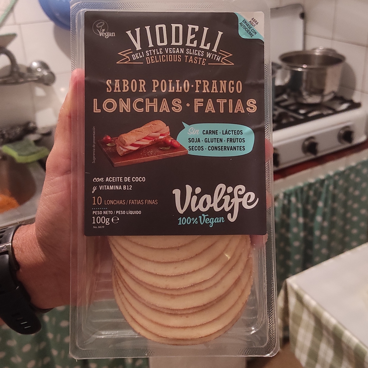 lonchas sabor pollo from Viodeli - Vegan Product Reviews & Ratings ...