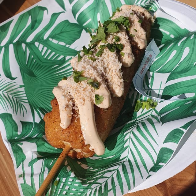 Deep Fried Elote from Our Vegan Cocina - Vegan Product Reviews ...