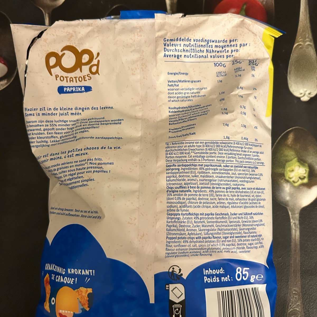 Croky Pop’d potatoes paprika Reviews | abillion