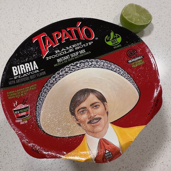 Tapatío Ramen Noodle Soup Birria Flavor Review | abillion