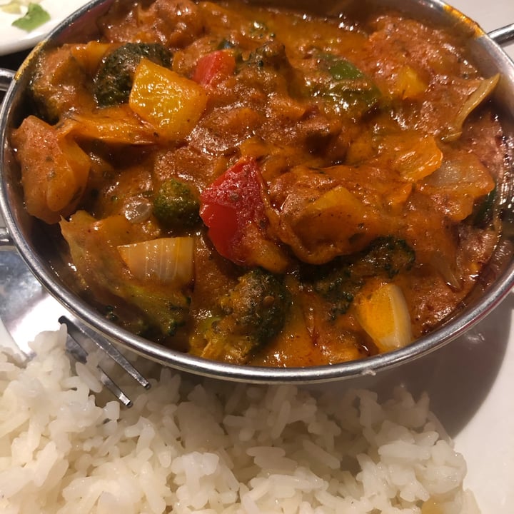 Huffkin of Hoo Restaurant Allhallows, United Kingdom Vegetable Tikka ...