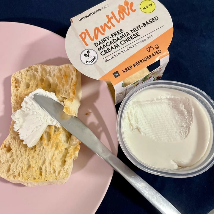 Woolworths Food Macadamia nut- based cream cheese Review | abillion