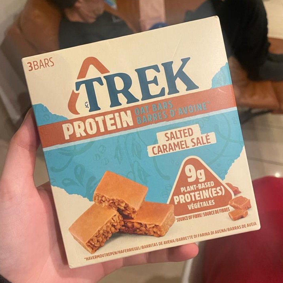 Protein Flapjack (Salted Caramel) from TREK - Vegan Product Reviews ...