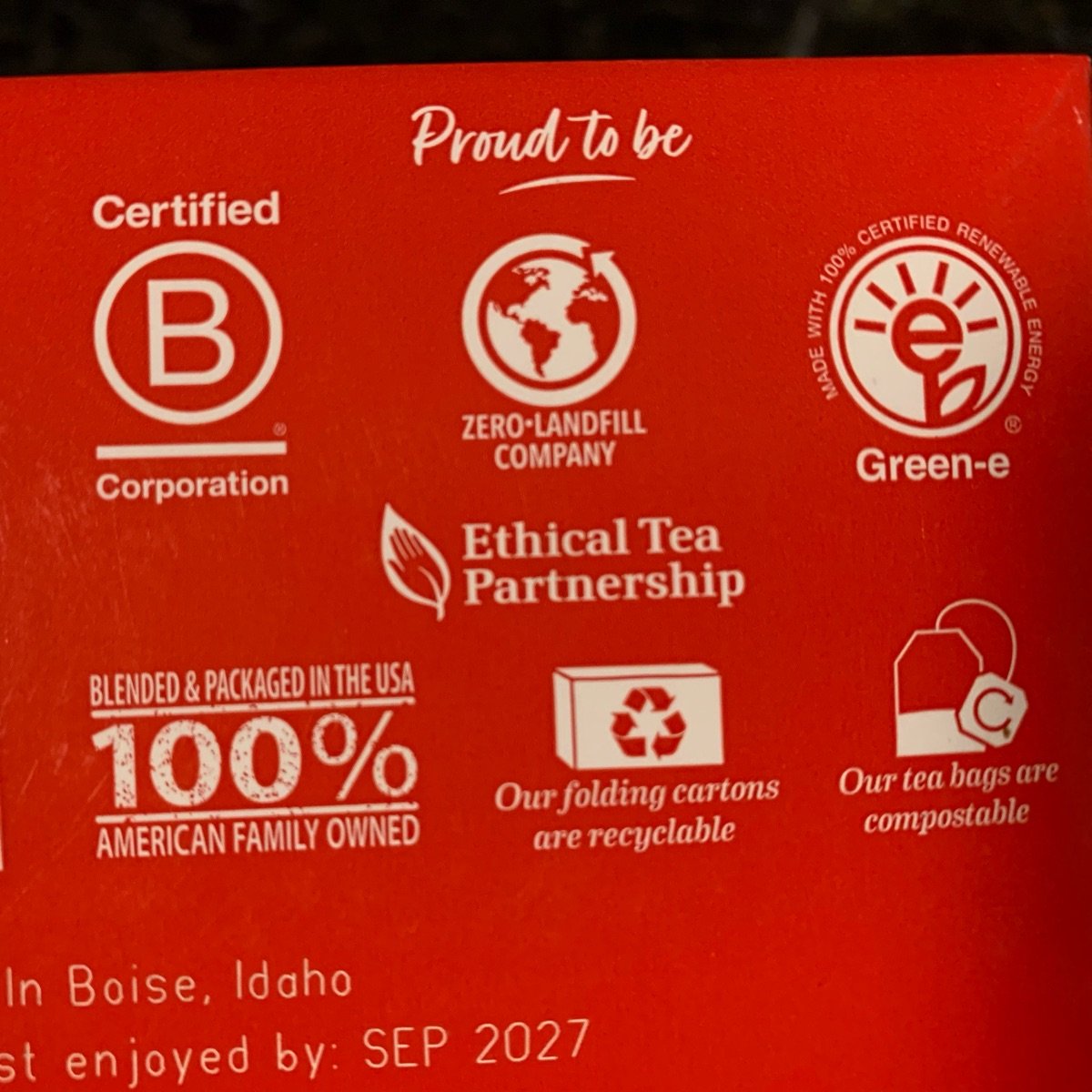 Constant Comment Black Tea from Bigelow - Vegan Product Reviews ...