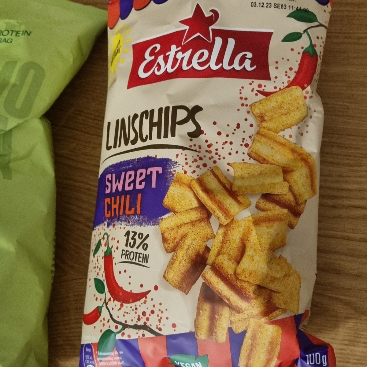Linschips sweet chili from Estrella - Vegan Product Reviews & Ratings ...