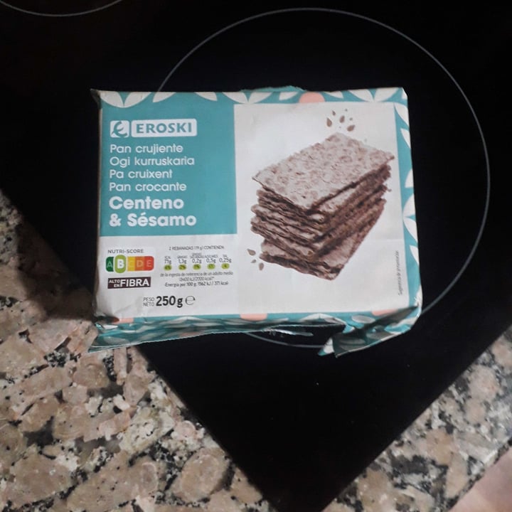 Eroski pan crujiente de centeno y sésamo Review | abillion