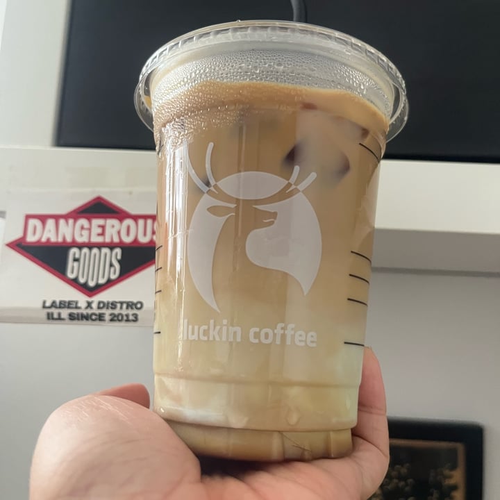 luckin coffee - New Tech Park Serangoon, Singapore coconut latte Review ...