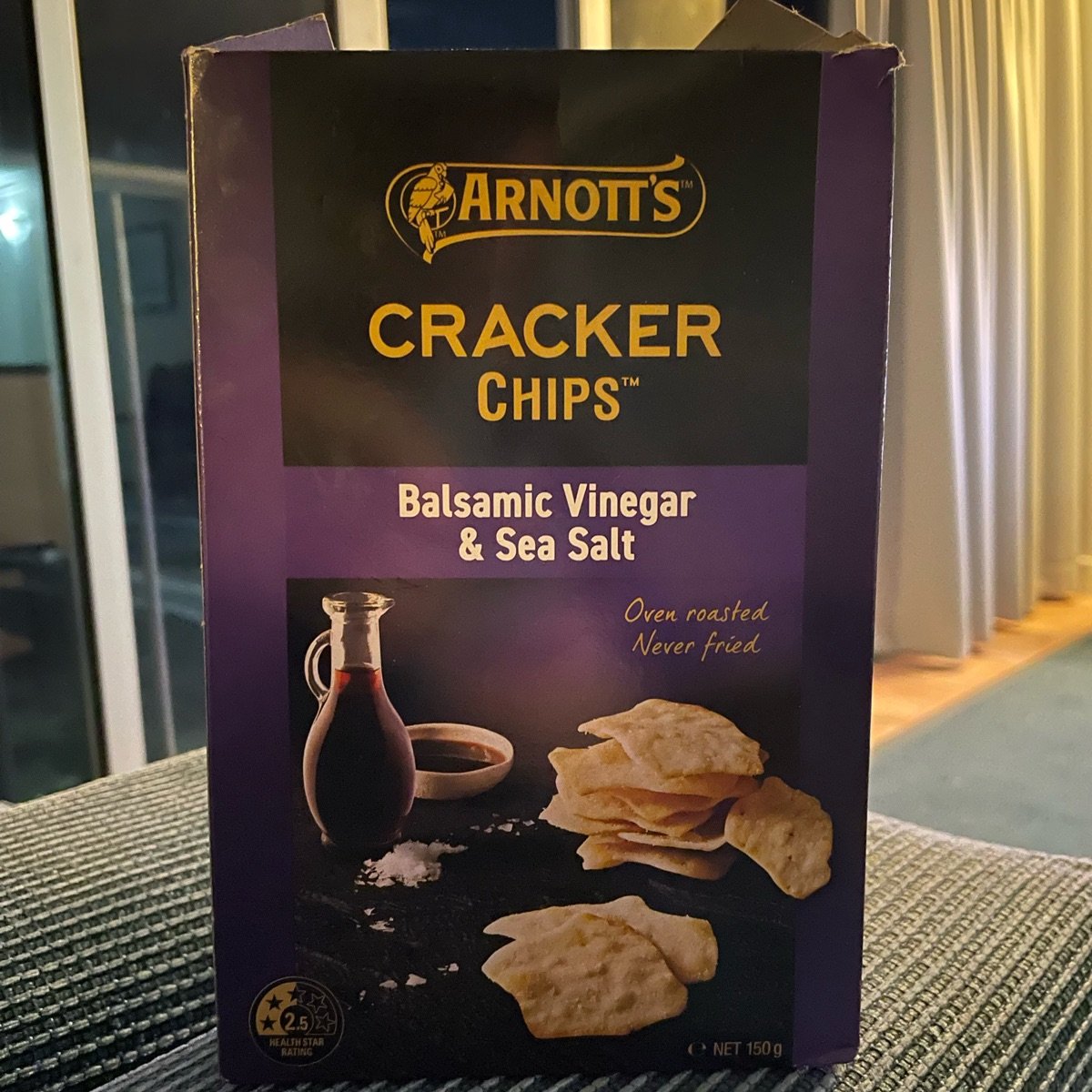 Cracker Chips Balsamic Vinegar & Sea Salt from Arnott's - Vegan Product ...