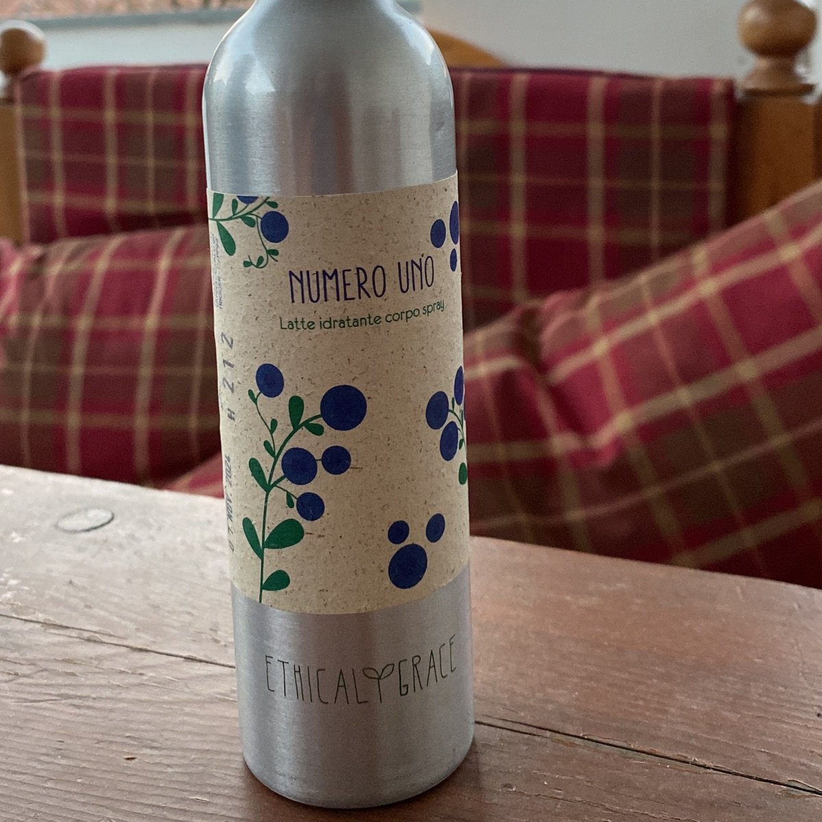 numero 1 (latte idratante corpo spray) from Ethical Grace - Vegan ...