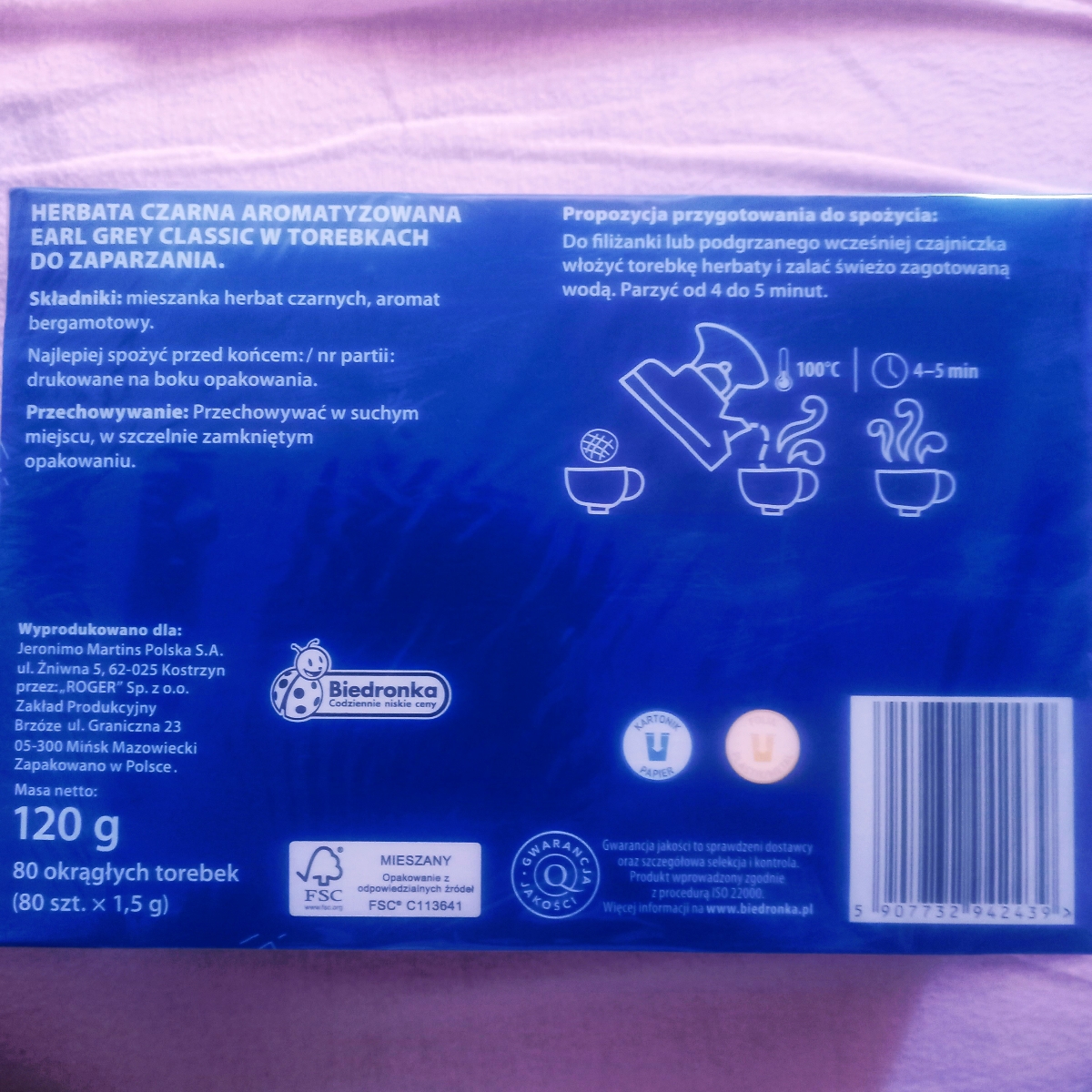 Earl Grey Classic from Milton - Vegan Product Reviews & Ratings | abillion