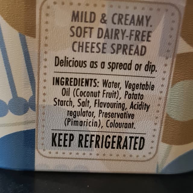 Cream Cheese Flavoured Dairy Free Cheese from Fairview - Vegan Product ...