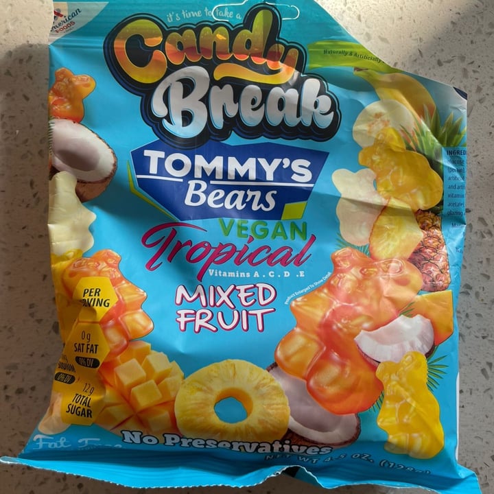 Candy break Tommy's Bears - Tropical Mixed Fruit Review | abillion