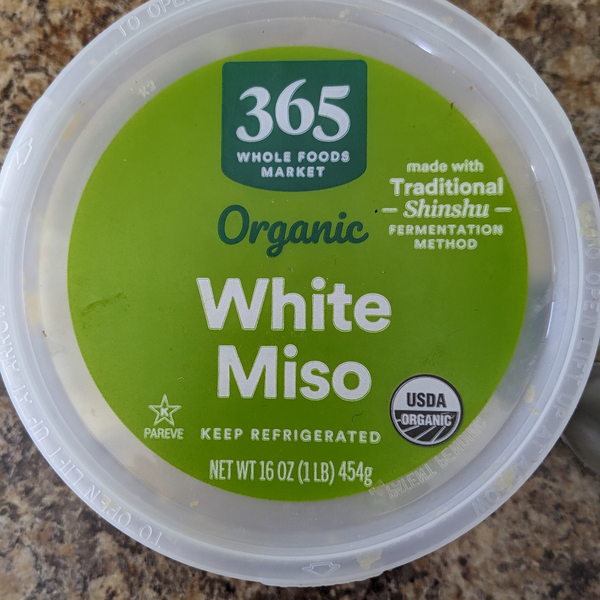 organic white miso from 365 Whole Foods Market - Vegan Product Reviews ...