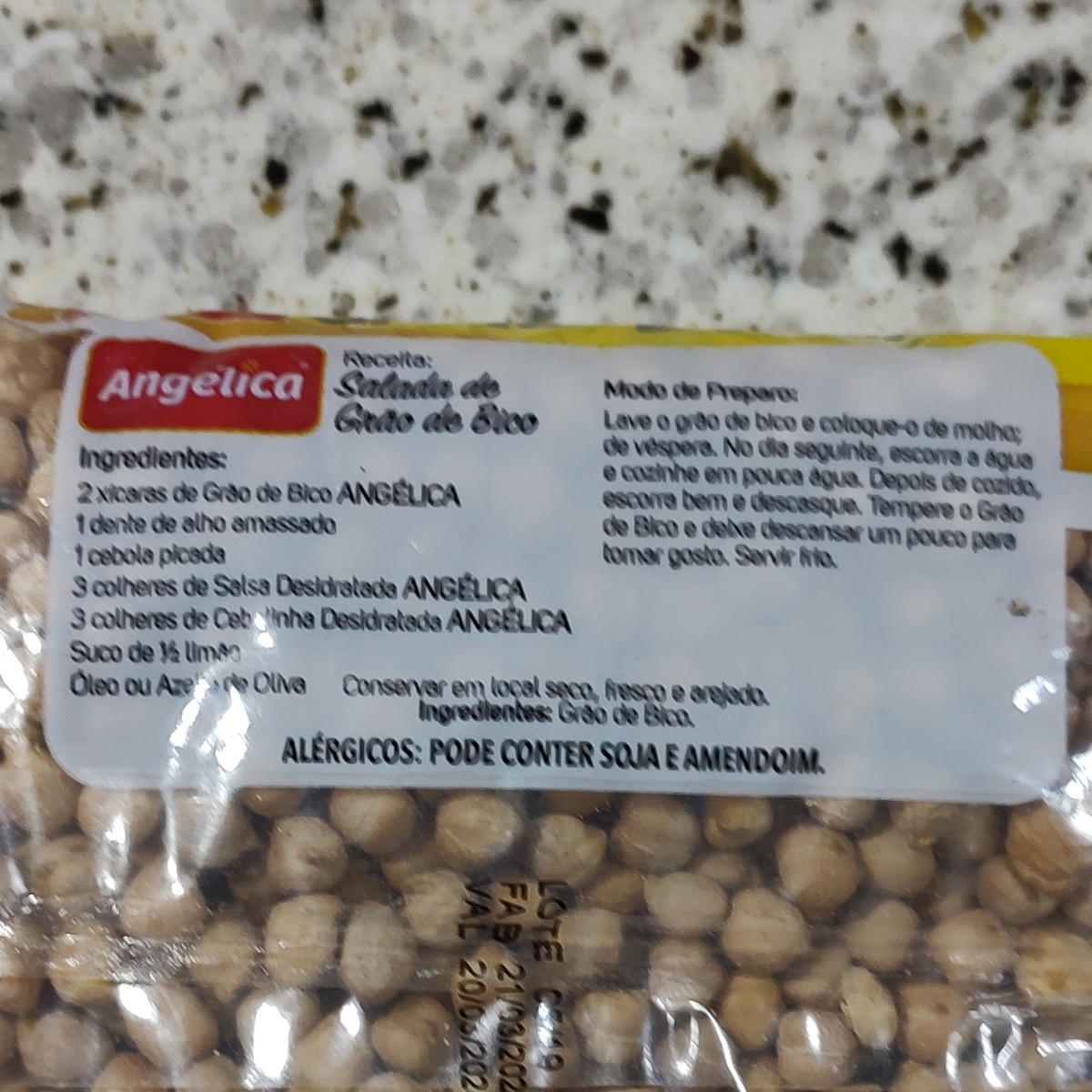 Grão de bico / Angelica from Angélica - Vegan Product Reviews & Ratings ...