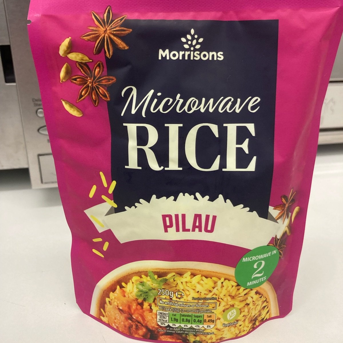 microwave pilau rice from Morrisons - Vegan Product Reviews & Ratings ...