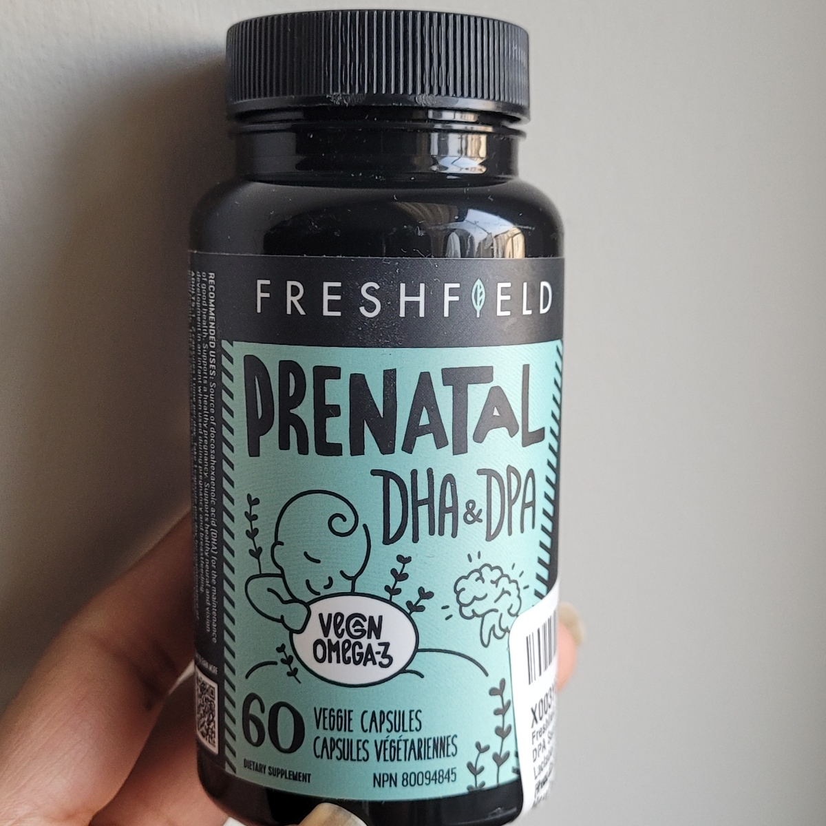 Vegan Omega-3 Prenatal DHA & DPA from Freshfield Naturals - Vegan ...