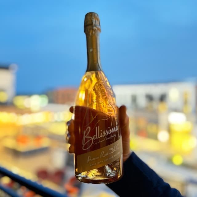 Sparkling Prosecco Rose DOC from Bellíssima - Vegan Product Reviews ...